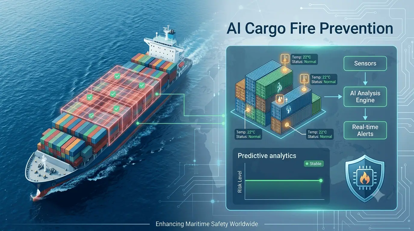 5 Ways AI Reduces Cargo Fires and Improves Ship Safety